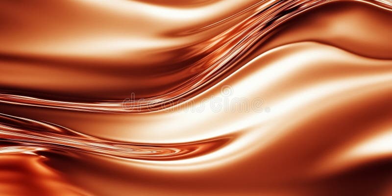 Shiny Copper Metal Texture Background. Generative AI. Stock Illustration - Illustration of ...