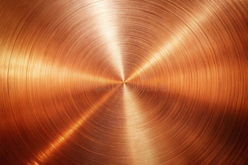 Shiny Copper Texture with Metallic Sheen Stock Illustration ...