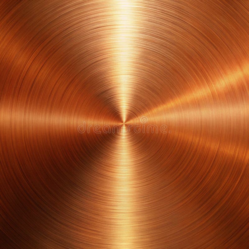 Shiny Copper Texture with Metallic Sheen Stock Illustration ...