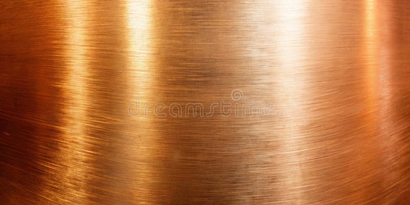 Shiny Copper Texture with Metallic Sheen Stock Illustration ...