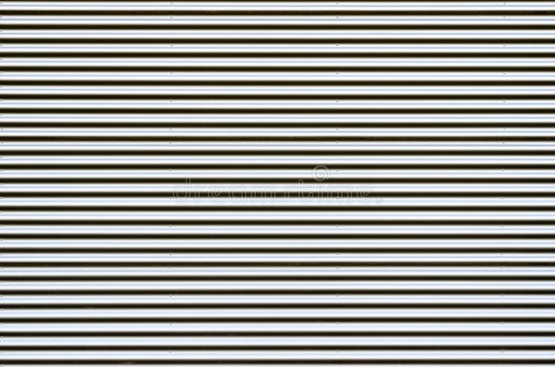 Shiny Corrugated Metal Background Stock Photo - Image of material ...