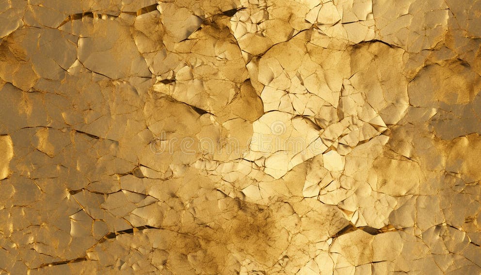 Cracked gold texture stock illustration. Illustration of gold - 291522831