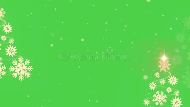 Shiny Cristmas Element Effect Green Screen Overlay Stock Video - Video ...
