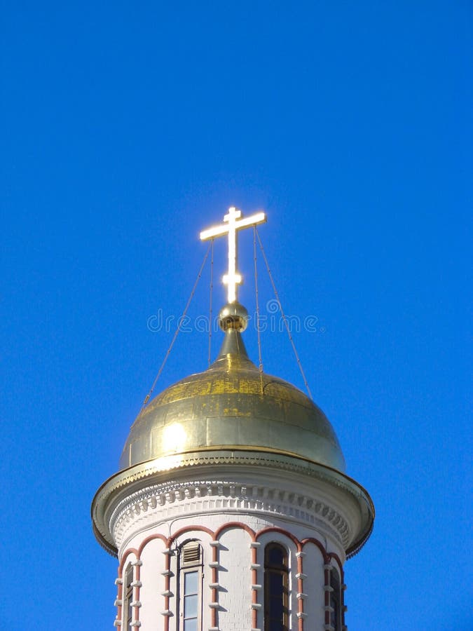 Shiny cross stock image. Image of blue, russia, shine - 3022167