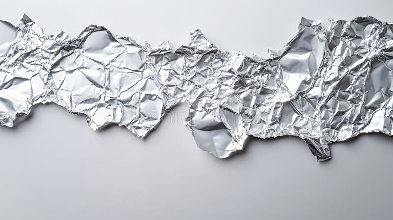 Shiny Crumpled Aluminum Foil Texture Creative Projects Stock Photos ...