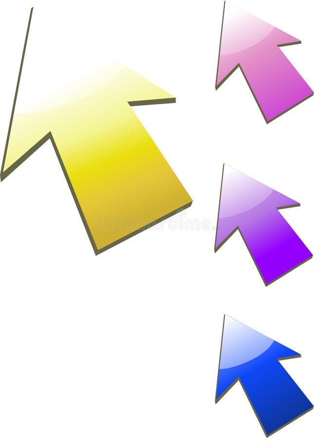 Shiny Cursors Stock Illustrations – 72 Shiny Cursors Stock ...