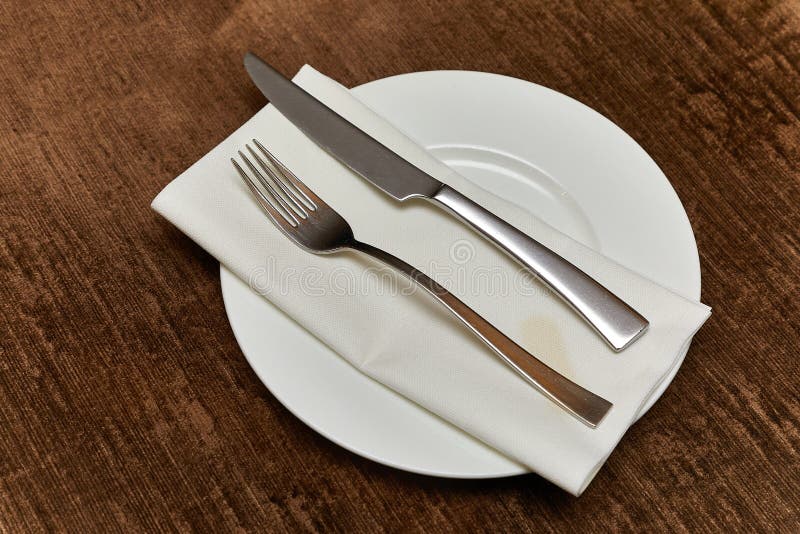 Cutlery on a teble stock photo. Image of posh, table - 257994670