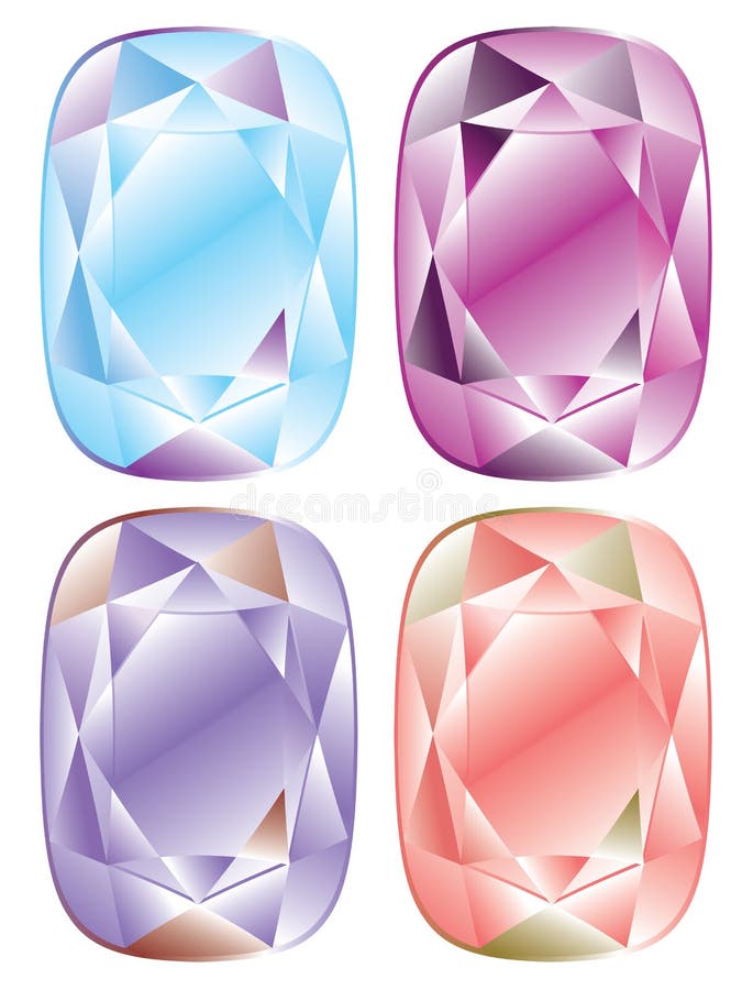 Shiny Diamonds Set stock illustration. Illustration of clip - 71314579