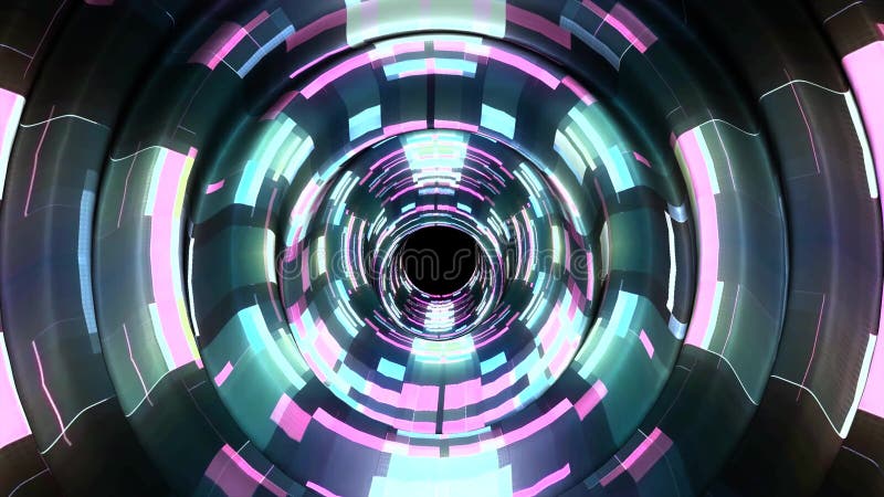 Techno Style 2026 Happy New Year Flickering Firework Bokeh Background ...