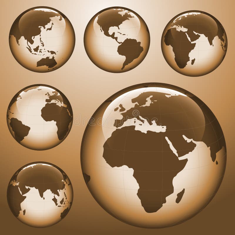 Shiny earth map stock vector. Illustration of geography - 3467296