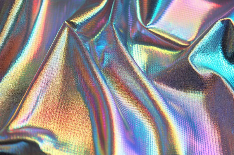 Shiny Fabric Close Up stock photo. Image of interior - 375503110