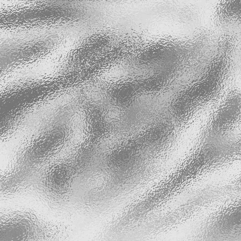 Foil or Silver Metallic Pattern. Texture Matte Frosted Glass. Stained ...