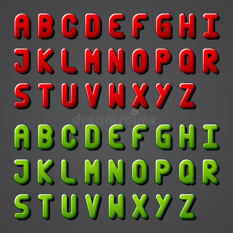 Shiny font alphabet stock vector. Illustration of graphic - 22506483