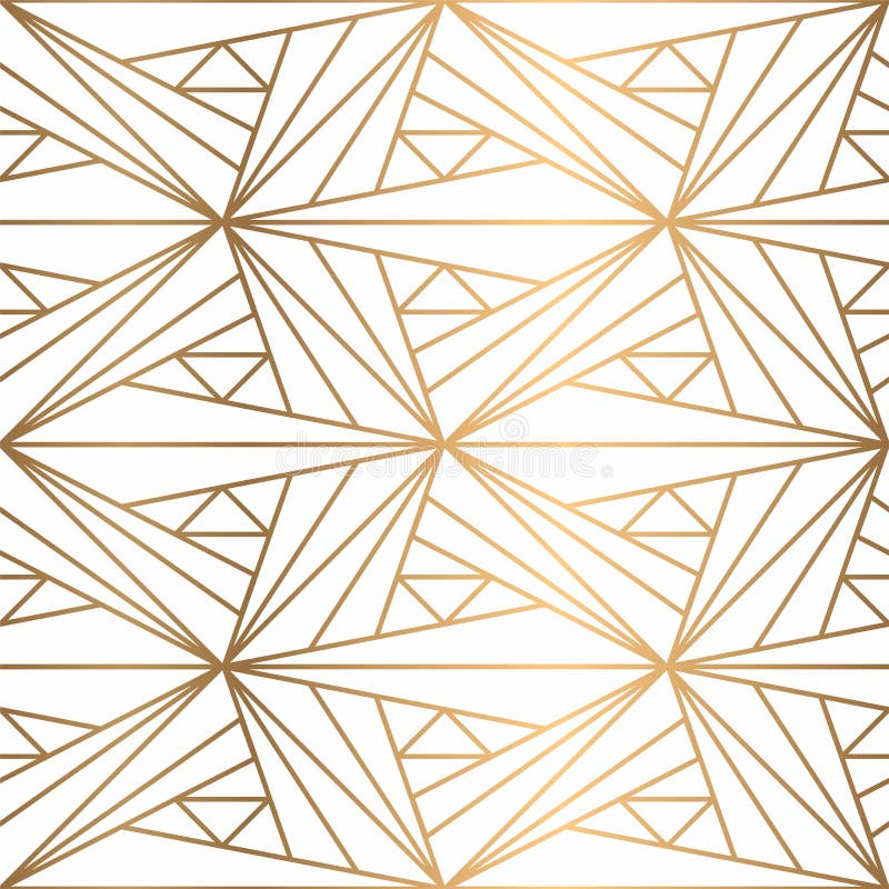 Shiny Geometric Shapes Pattern Wallpaper Stock Vector - Illustration of ...