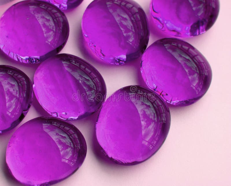 Purple Marbles stock photo. Image of orbs, glass, clear - 4303874