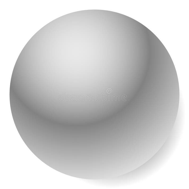 Shiny, Glossy Empty Sphere, Circle, Bead Icon with Copyspace Stock ...