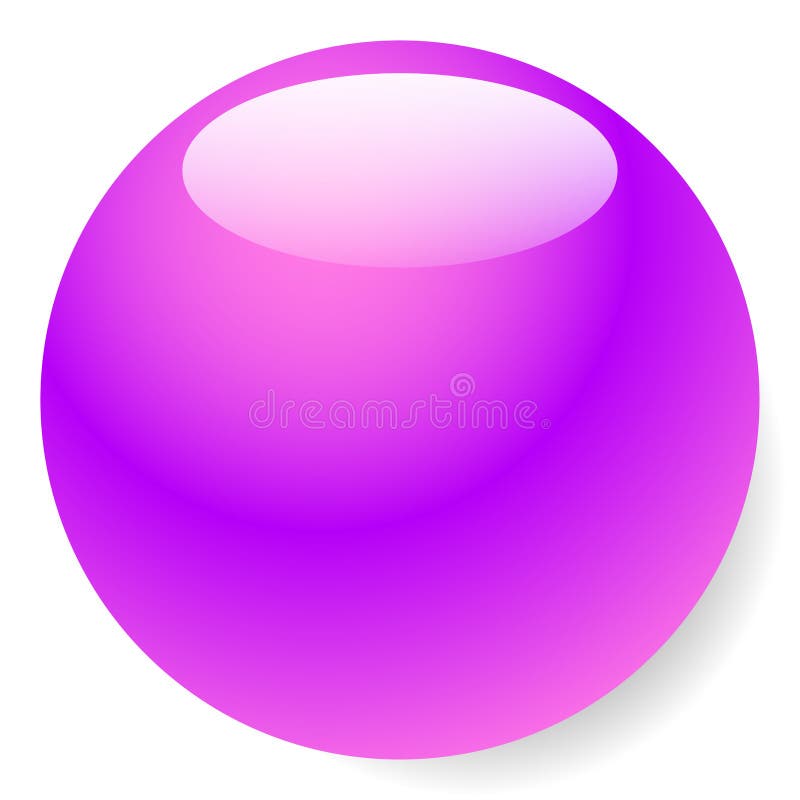 Shiny, Glossy Empty Sphere, Circle, Bead Icon with Copyspace Stock ...