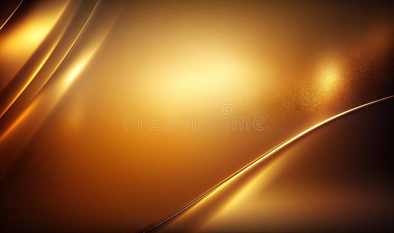 A Shiny Gold Background with a Black Background and a Gold Stripe on ...