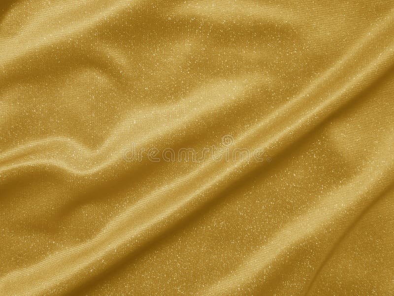 Shiny Gold Crumpled Fabric. Elegant Cloth Texture Background Stock ...