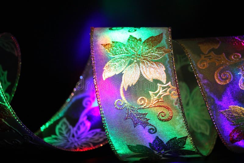 Shiny Gold Ribbon stock photo. Image of celebration, card - 84477592