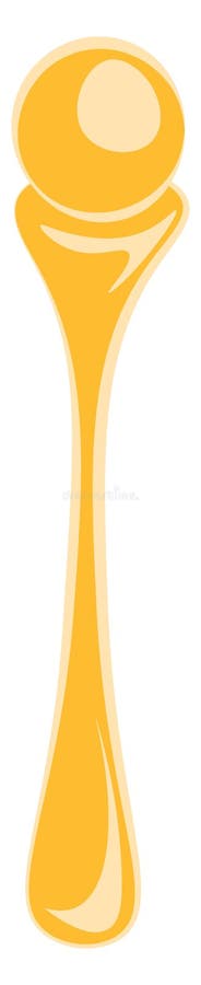 A Golden Staff, Vector or Color Illustration Stock Illustration ...