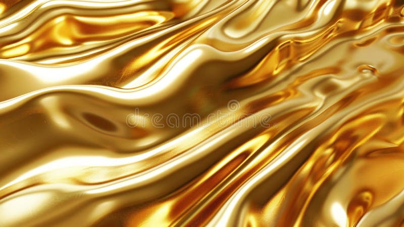 Glimmering Gold Background with Wave Stock Photo - Image of elegant ...