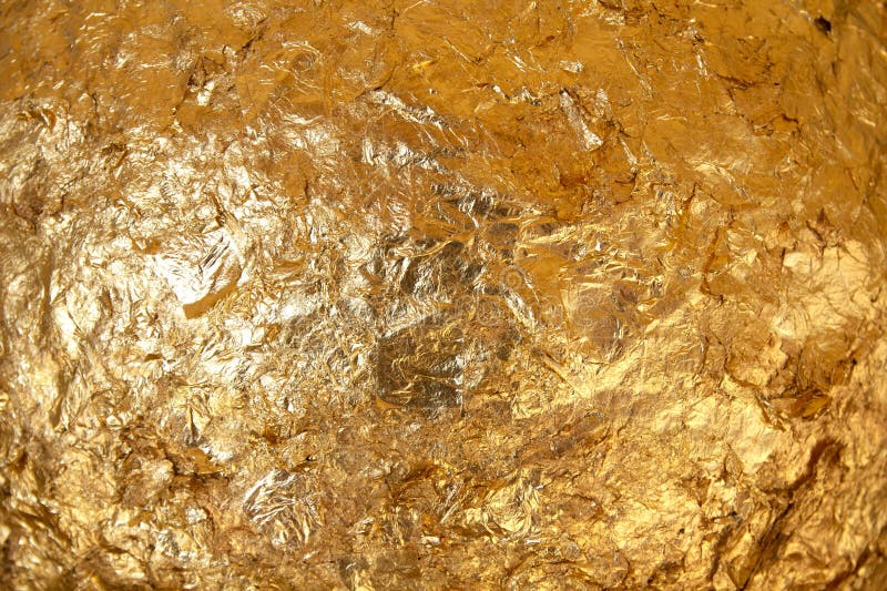 Shiny Golden Yellow Foil Texture Background Stock Photo - Image of ...