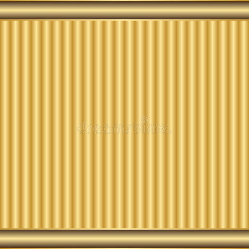 Shiny Gold Seamless Striped Pattern Stock Vector - Illustration of ...