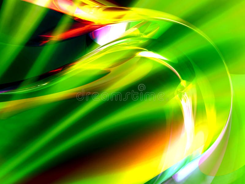 Shiny Green Abstract Background Picture. Image: 8043966