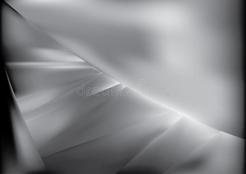 Shiny Grey Background Vector Image Stock Vector - Illustration of flow ...