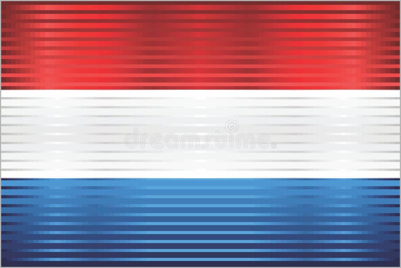 Shiny Grunge Flag of the Netherlands Stock Vector - Illustration of ...