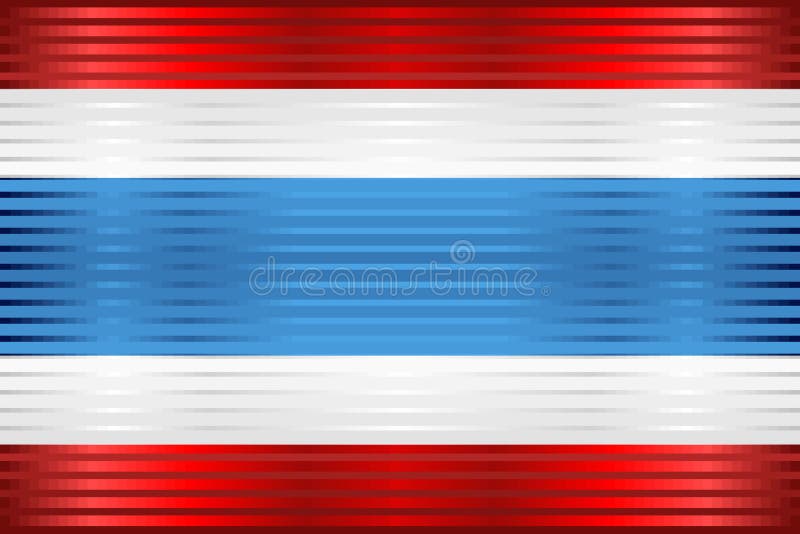 Shiny Grunge Flag of the Thailand Stock Vector - Illustration of ...