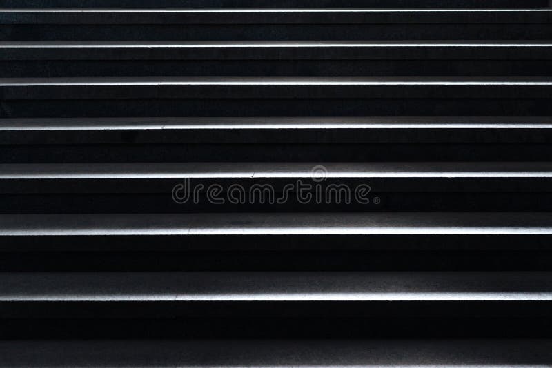 Shiny Horizontal Metal Strips Stock Photo - Image of material, surface ...