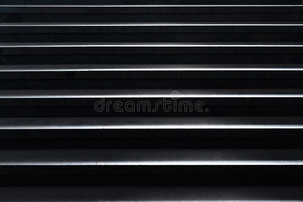 Shiny Horizontal Metal Strips Stock Photo - Image of material, surface ...
