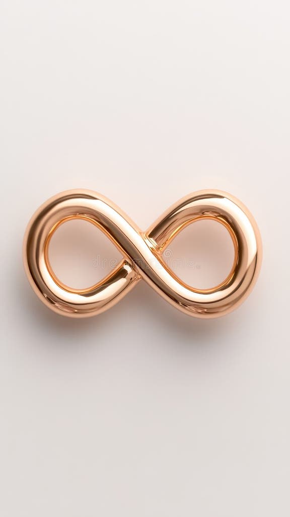 Shiny Infinity Symbol Representing Endless Possibilities and Continuity ...