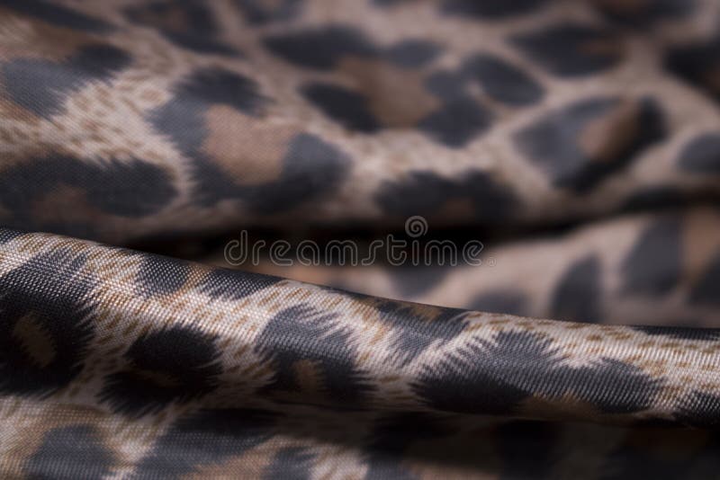 Shiny leopard fabric cloth stock image. Image of spotted - 87638551