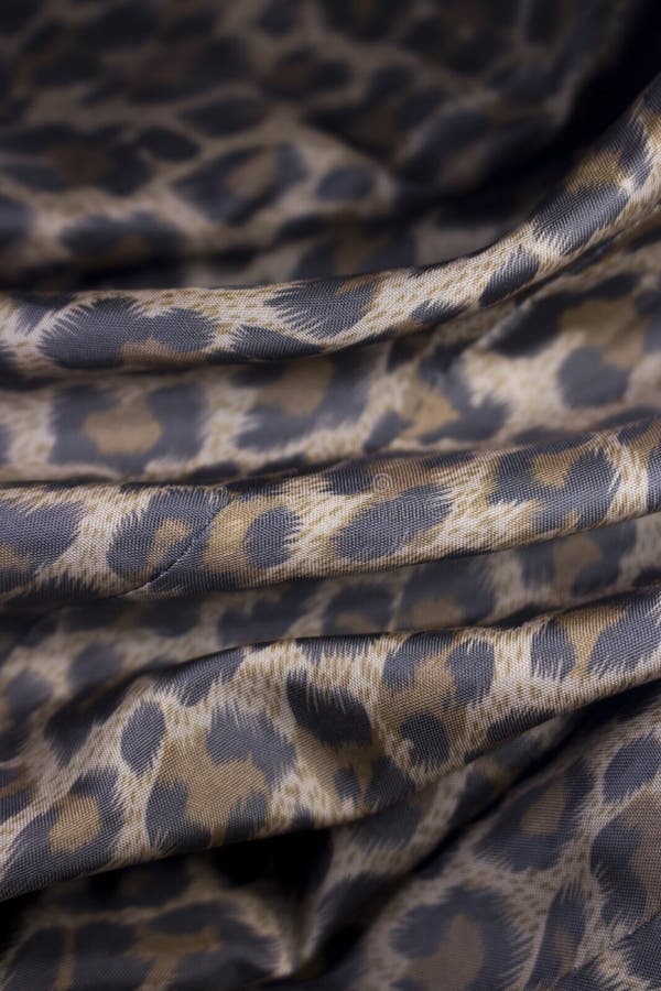 Shiny leopard fabric cloth stock photo. Image of pattern - 87638572