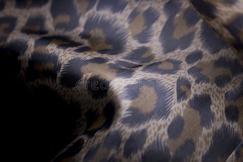 Shiny leopard fabric cloth stock image. Image of spotted - 87638715