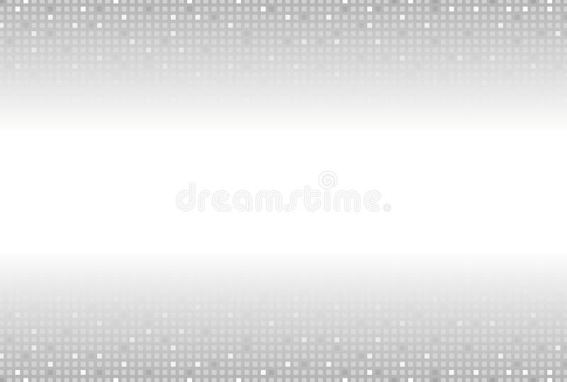 Shiny Light Sparkling Grey Squares Background Stock Vector ...