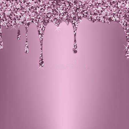 Shiny Lights Background. Dripping Glitter Texture Stock Illustration ...