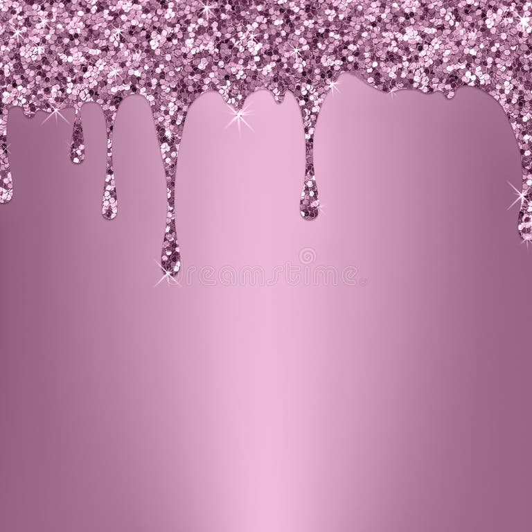 Shiny Lights Background. Dripping Glitter Texture Stock Illustration ...