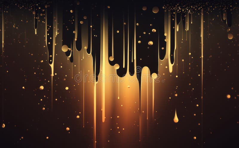 Gold Dripping Glitter Stock Illustrations – 198 Gold Dripping Glitter ...