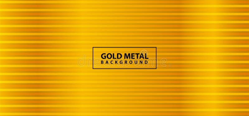 Shiny Line Gold Metal Design Background Template Vector Stock ...