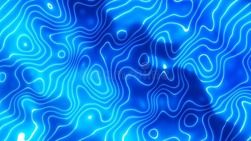 Shiny Liquid Line Glowing. Glowing Shiny Line Wave Abstract Background ...