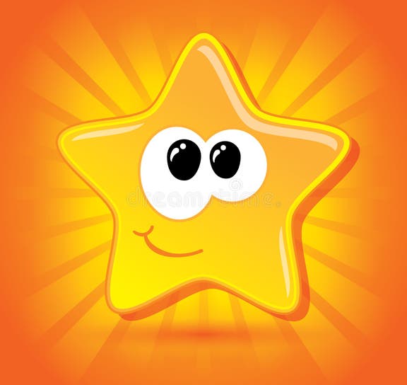 Shiny Little Happy Star Smiling Stock Illustrations – 97 Shiny Little ...
