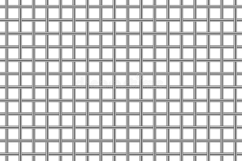 Chrome Metal Grill Shiny Mesh Seamless Texture Stock Vector ...