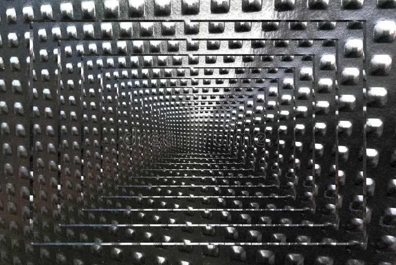 Cool Shiny Metal Squares Abstract Background Stock Illustration ...