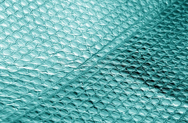 Shiny Metal Surface in Cyan Tone. Stock Image - Image of background ...