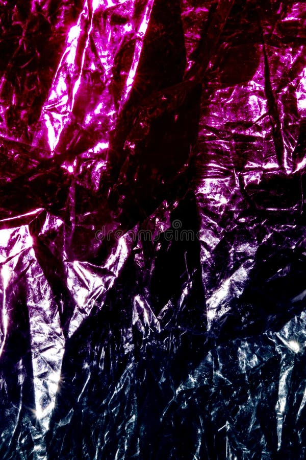 Shiny Blue Metallic Foil Paper Texture Background Stock Illustration ...