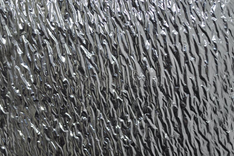 Shiny Metallic Crinkled Surface with a Diagonal Texture Stock Photo ...